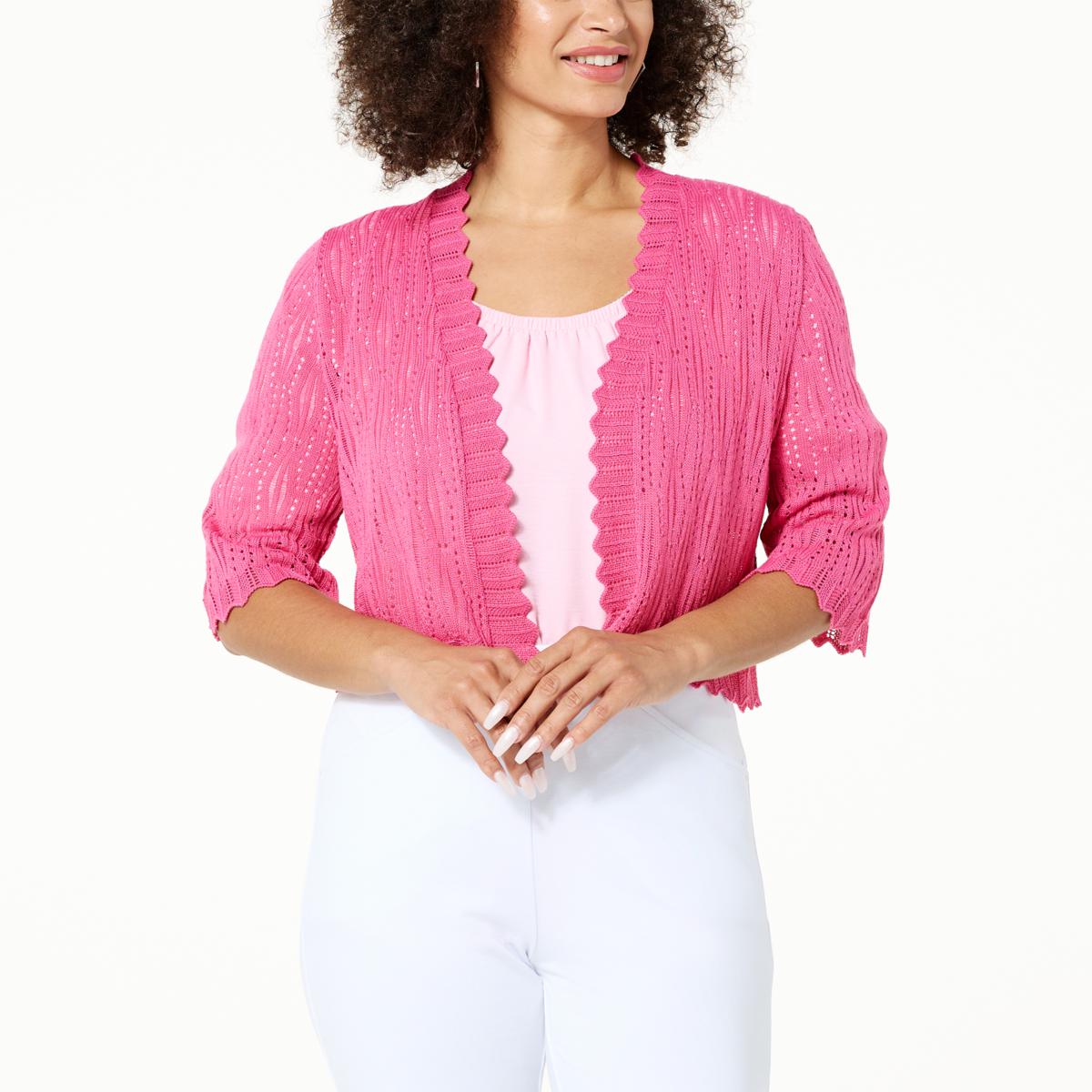 Antthony Sweater Knit Bolero - 20739012 | HSN