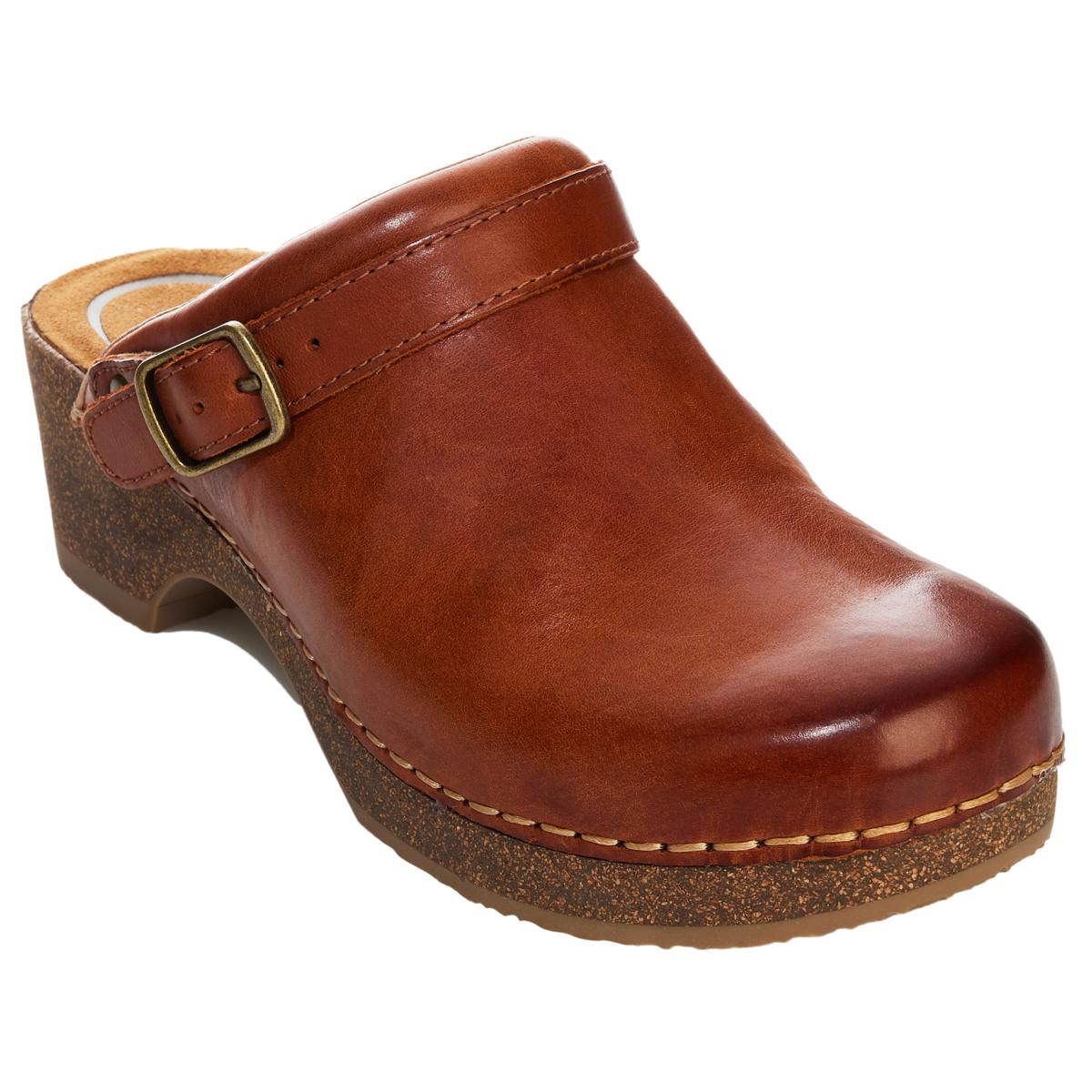 Aetrex® Beckie Leather Slingback Clog - 20918244 | HSN