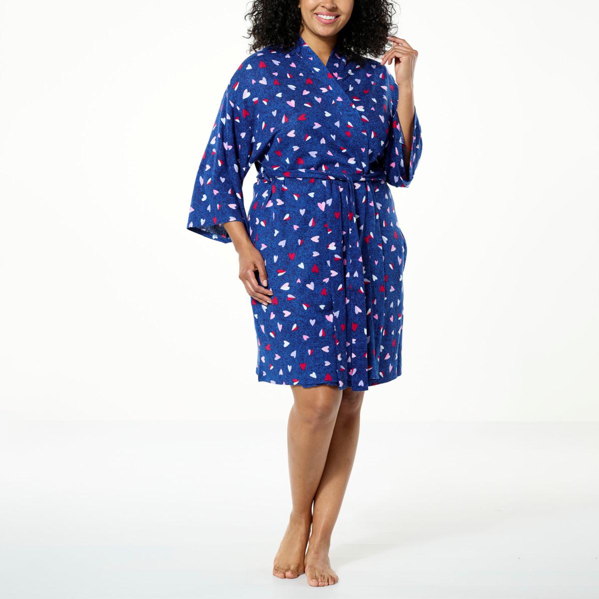 Comfort Code Brushed Ultra Knit Belted Robe | HSN