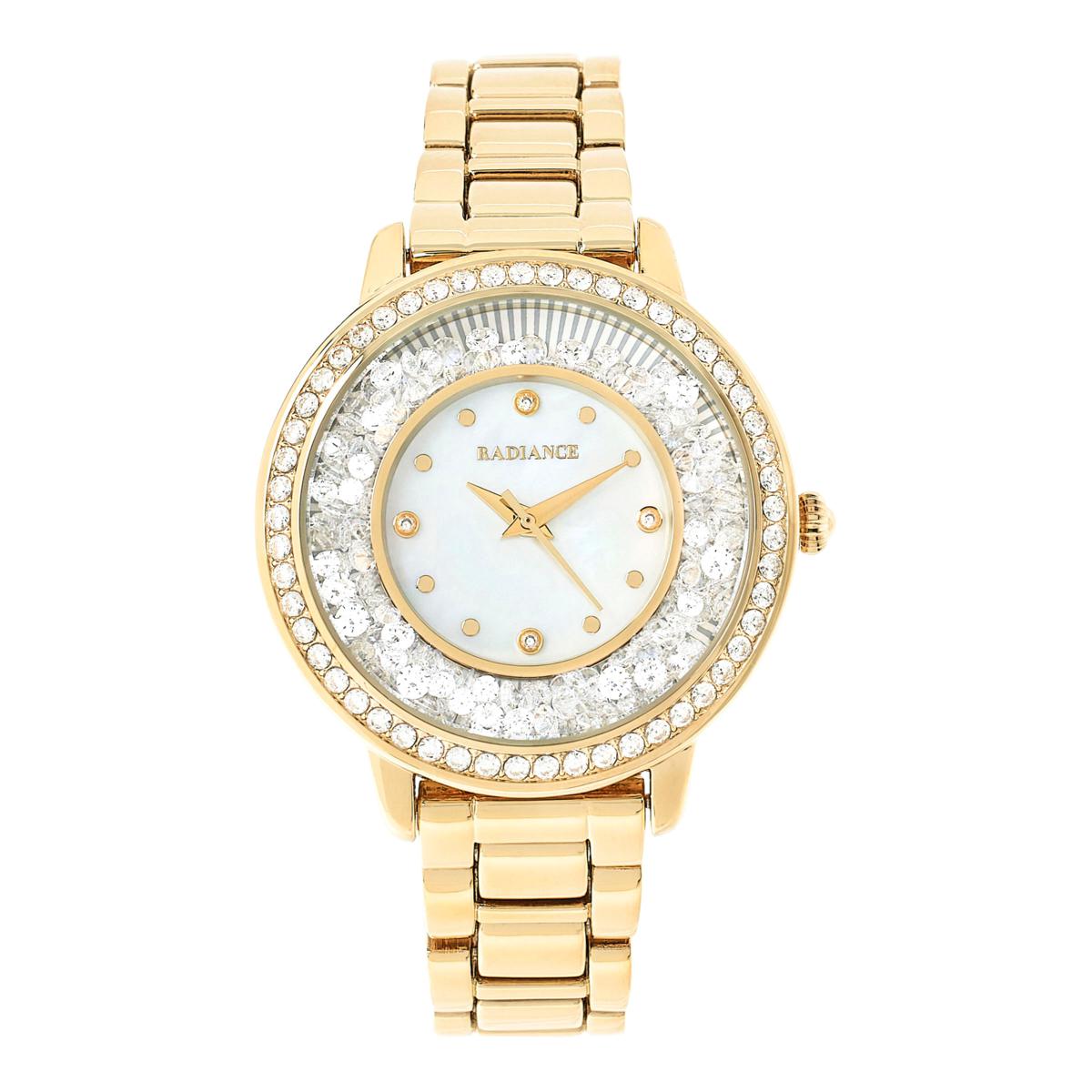 Radiance by Absolute Women's Floating Stones Bracelet Watch - 21387211 ...
