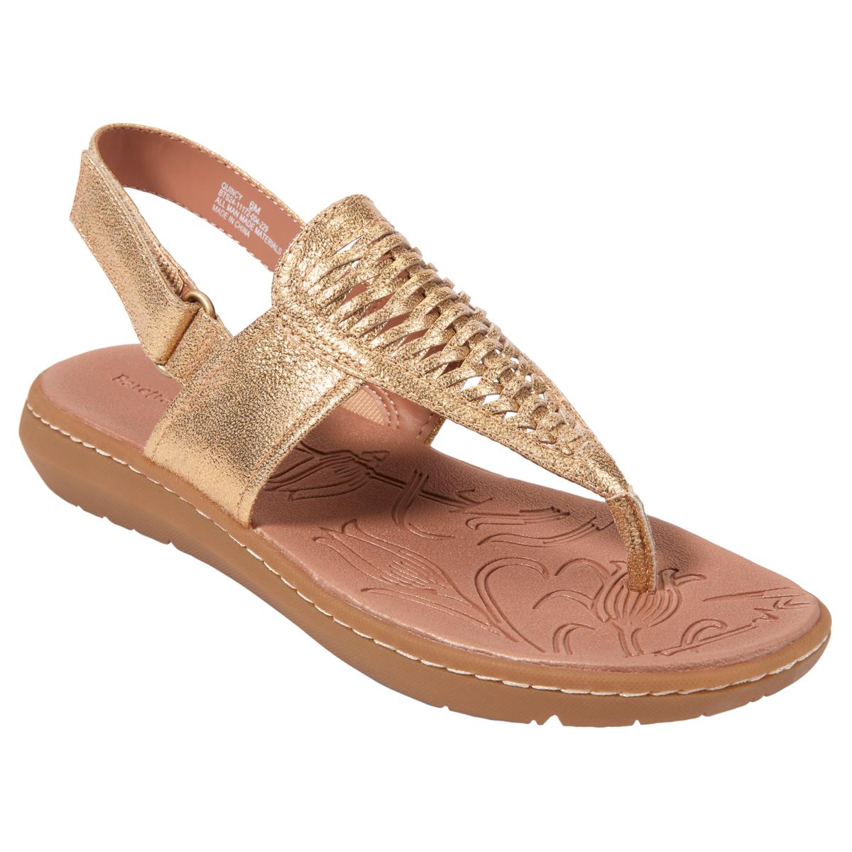 BareTraps® Quincy Thong Sandal Wedge - 22066002 | HSN