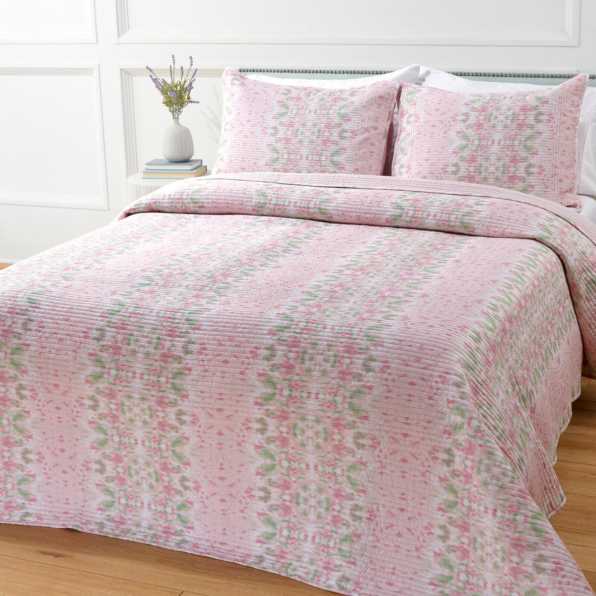 Concierge Collection 3-piece Printed Quilt Set - 22117916 | HSN
