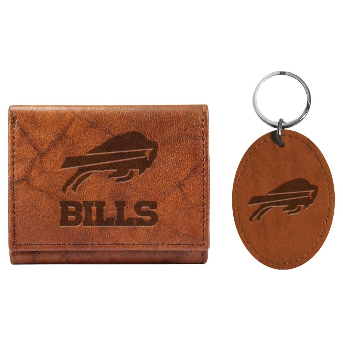 Officially Licensed NFL Combo Set Wallet and Key Fob - Cowboys - Bills ...