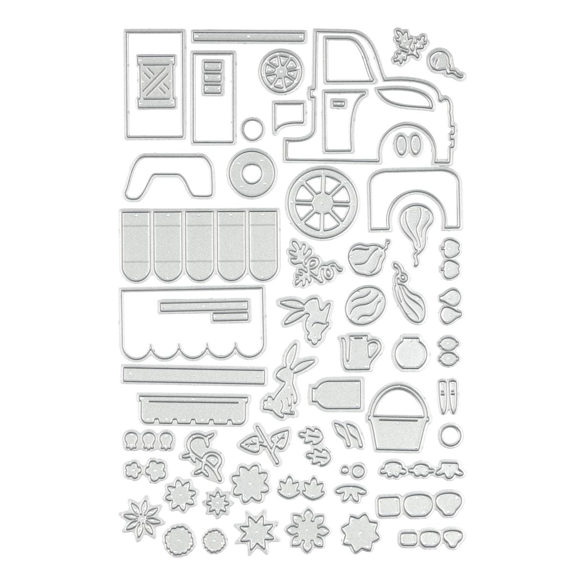 LDRS Creative Farmers Market 3D Die Kit with QR Code | HSN