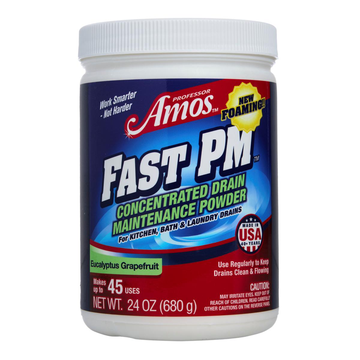 Professor Amos 24 oz. Fast PM Concentrated Drain Maintenance Powder ...