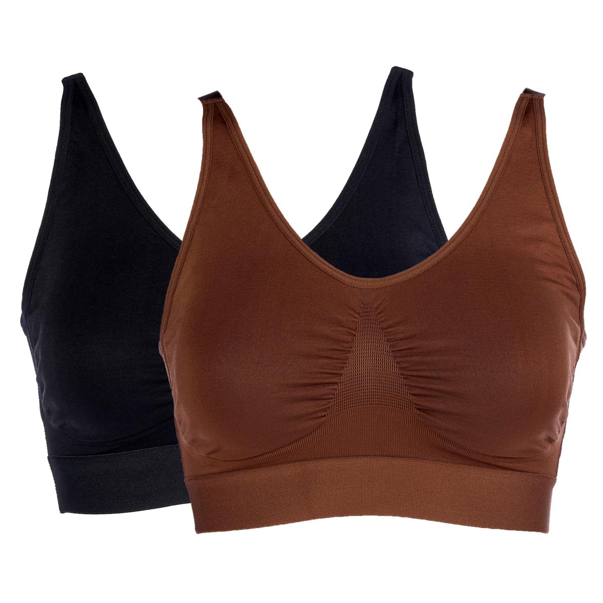 Rhonda Shear 2-pack Crossback Ahh Bra | HSN