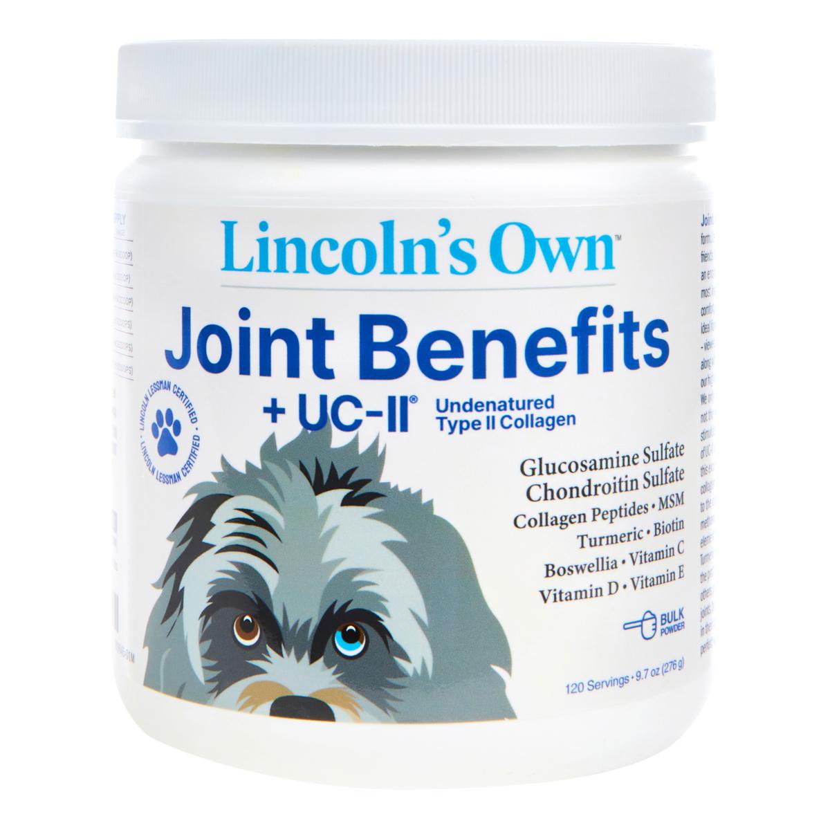 Andrew Lessman Joint Benefits for Dogs UC-II - 120 servings | HSN
