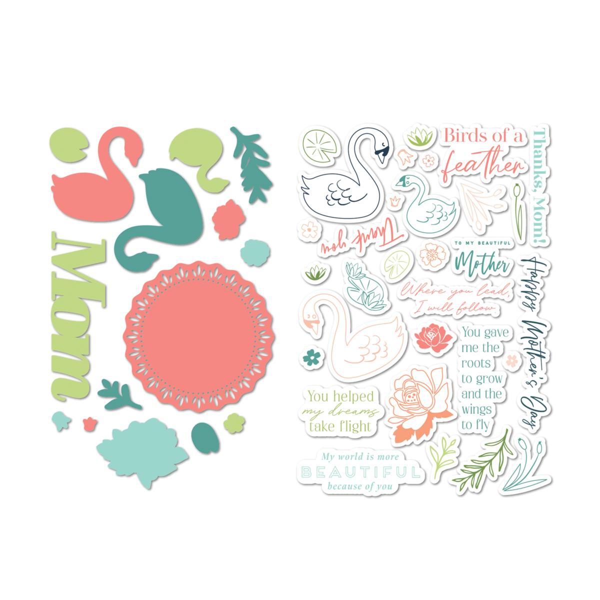 Diamond Press Swan Lake Stamp and Die Kit | HSN