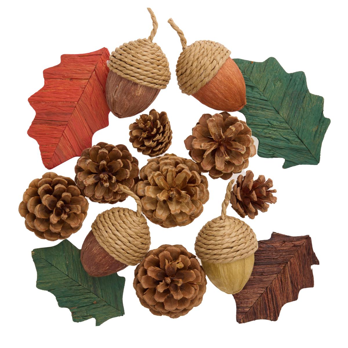 Emryn House Fall Handmade Filler Décor 15-Piece Set - 22985363 | HSN