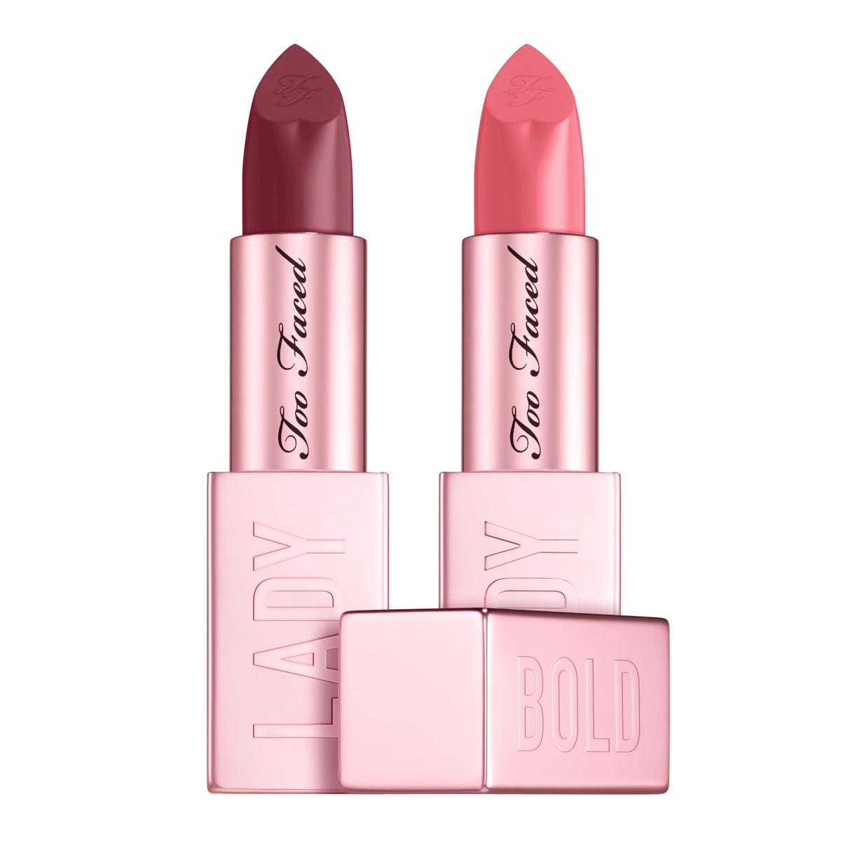 Too Faced Lady Bold 2-piece Lipstick Set | HSN