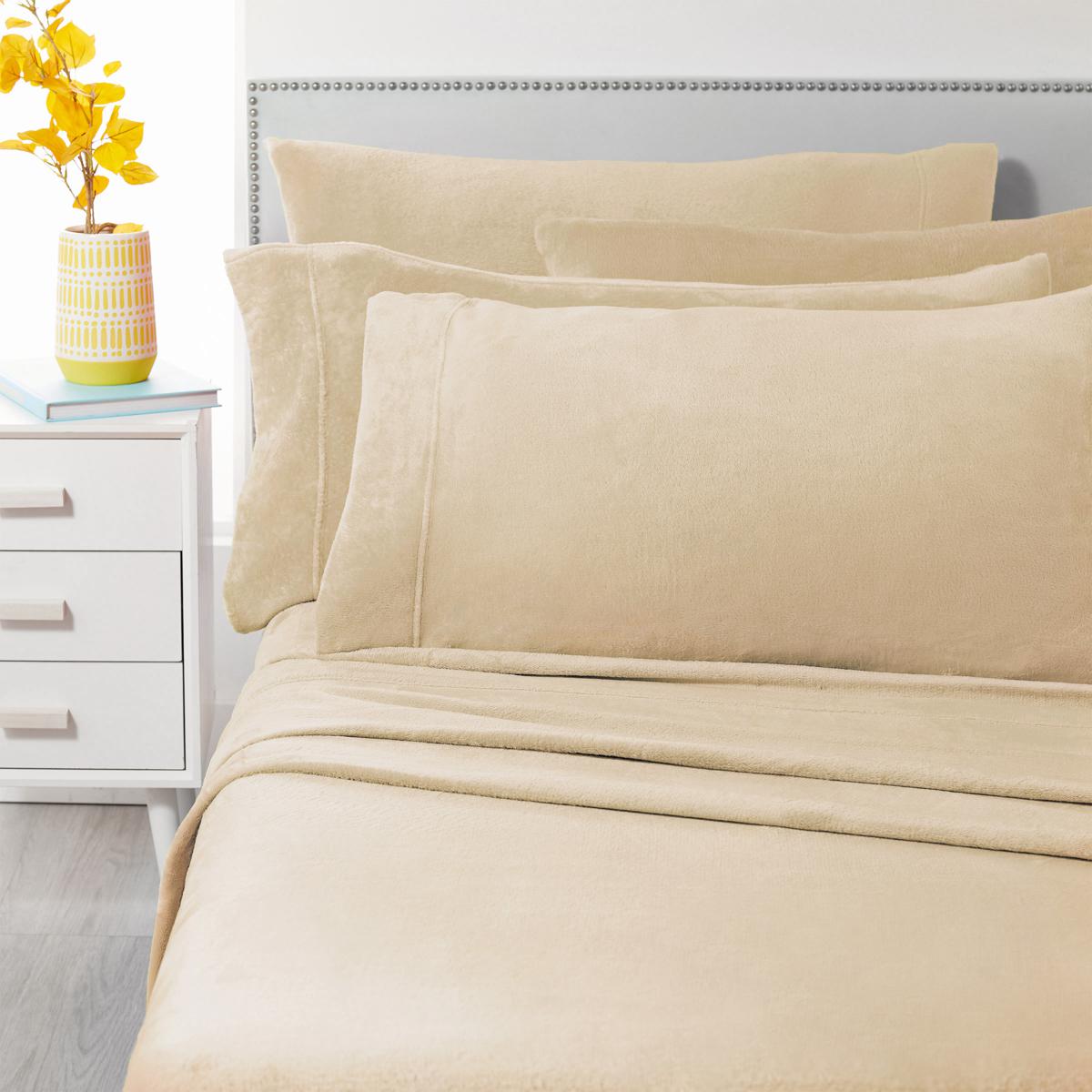 Warm & Cozy 6-Piece Plush Sheet Set - 23116975 | HSN