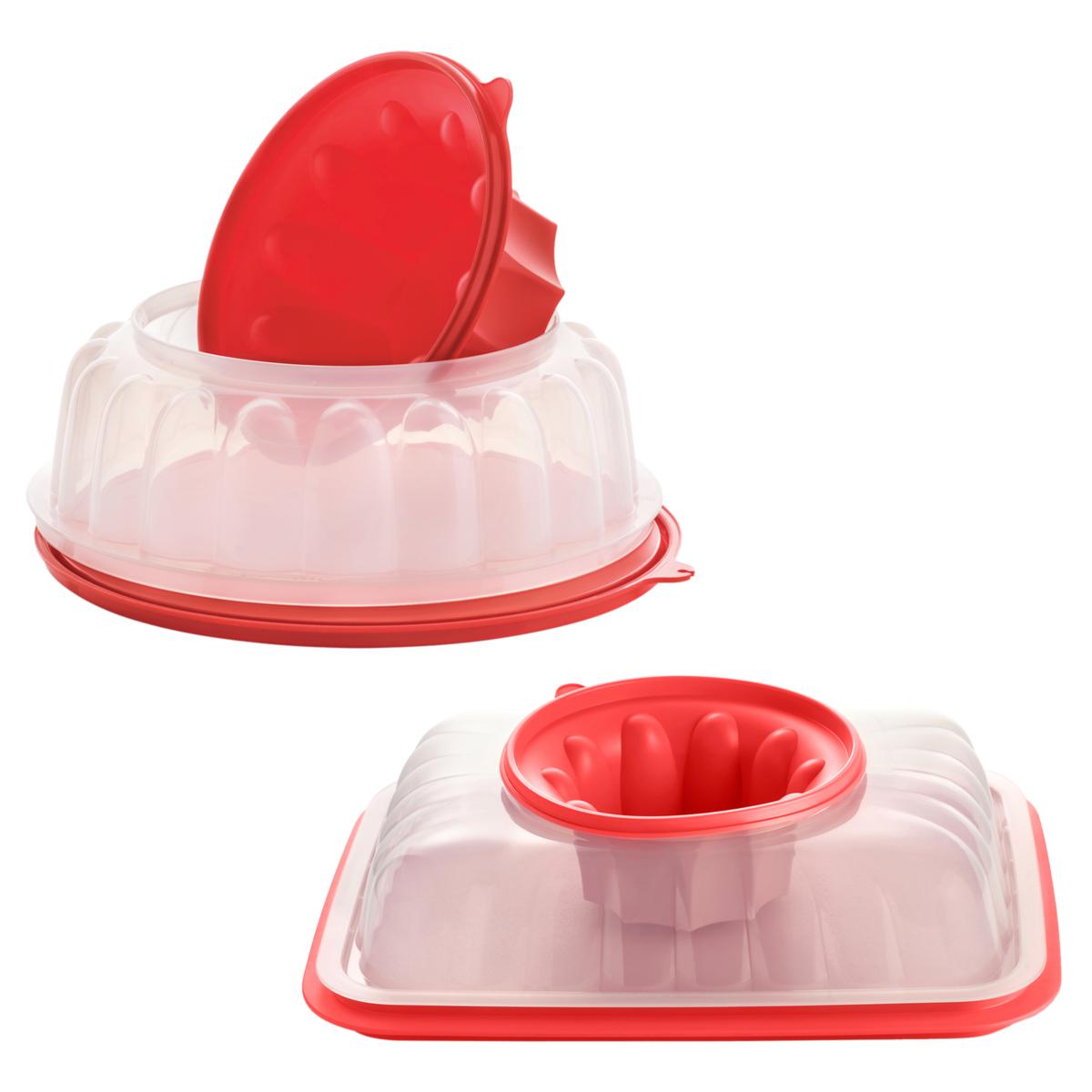 Tupperware® Multi-Layer and Round Jel Party Molds Set - 23229700 | HSN