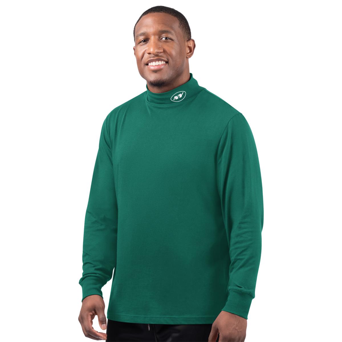 Officially Licensed NFL by Carl Banks Long Sleeve Mock - Jets ...