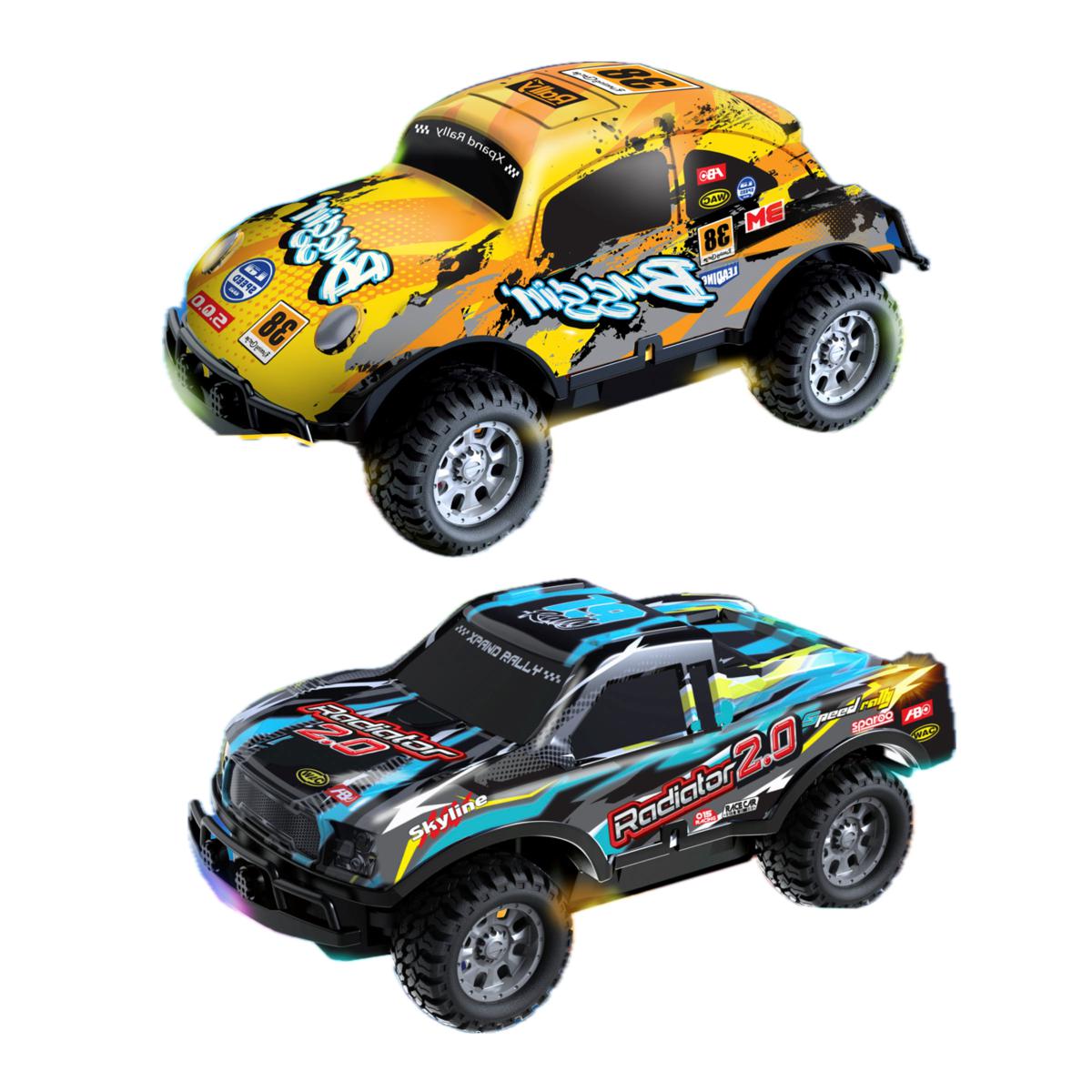 Odyssey Toys LUMEZOOM RC Car 2-pack with Bright LEDs | HSN