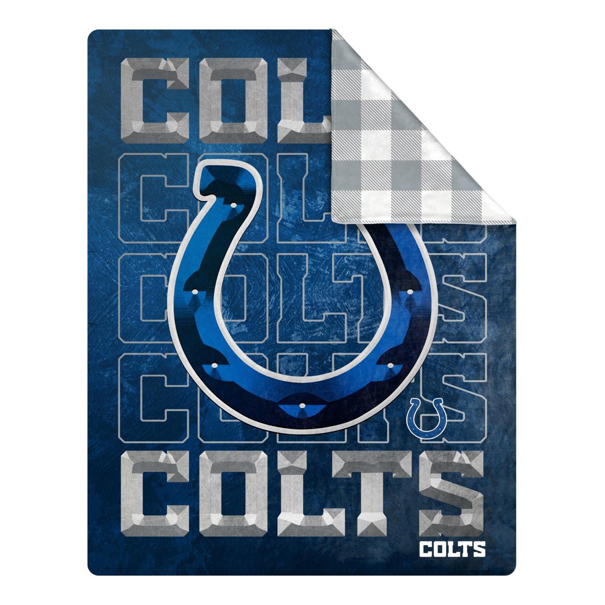 Officially Licensed NFL 60" x 70" Bevel Throw - Colts - 23272673 | HSN