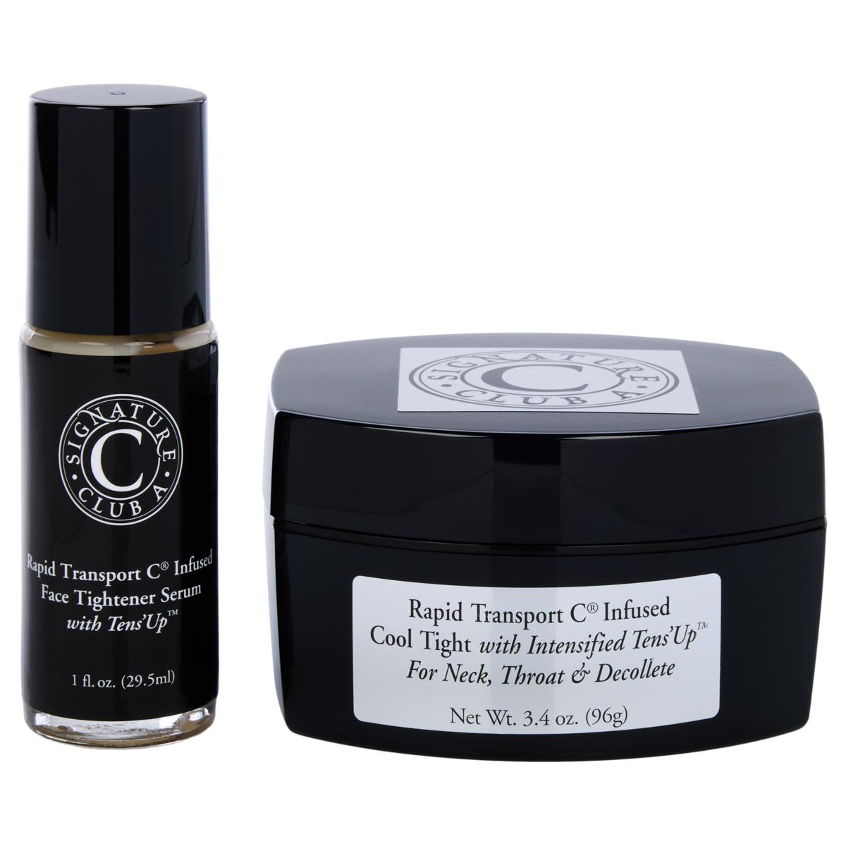Signature Club A 2-piece RTC Infused Face and Neck Tightening Set | HSN