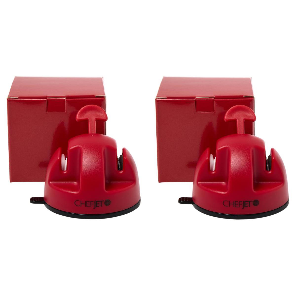 Chef Jet Tila 2-pack Two-Stage Knife Sharpeners in Gift Boxes ...