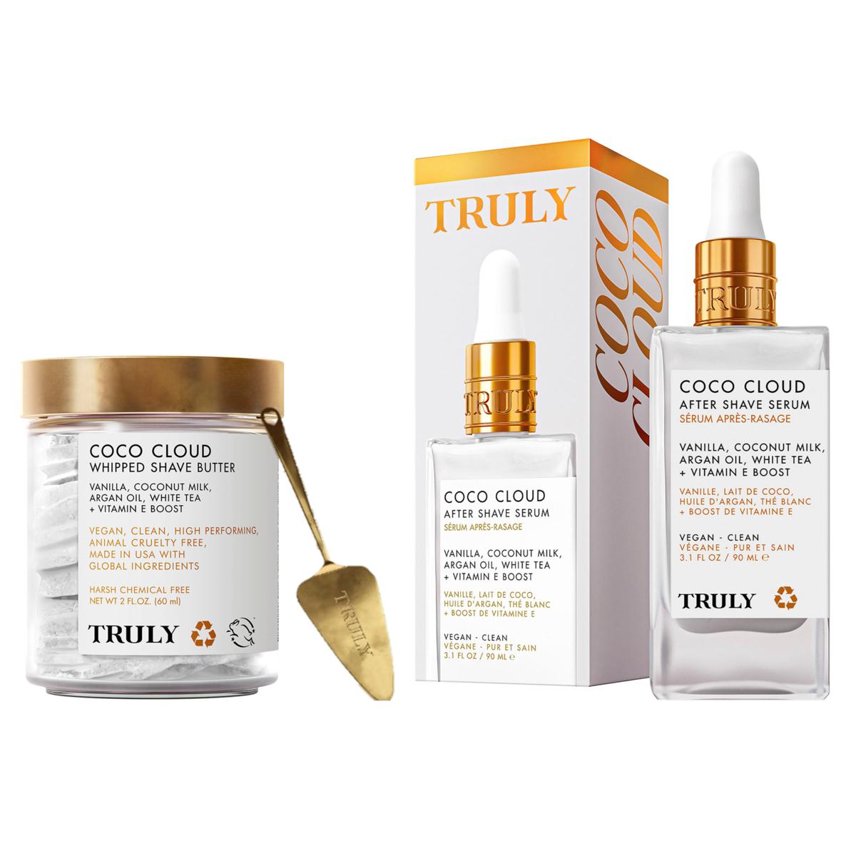 Truly Beauty Coco Cloud 3-piece Body Serum & Shave Butter Kit - 23324357 | HSN
