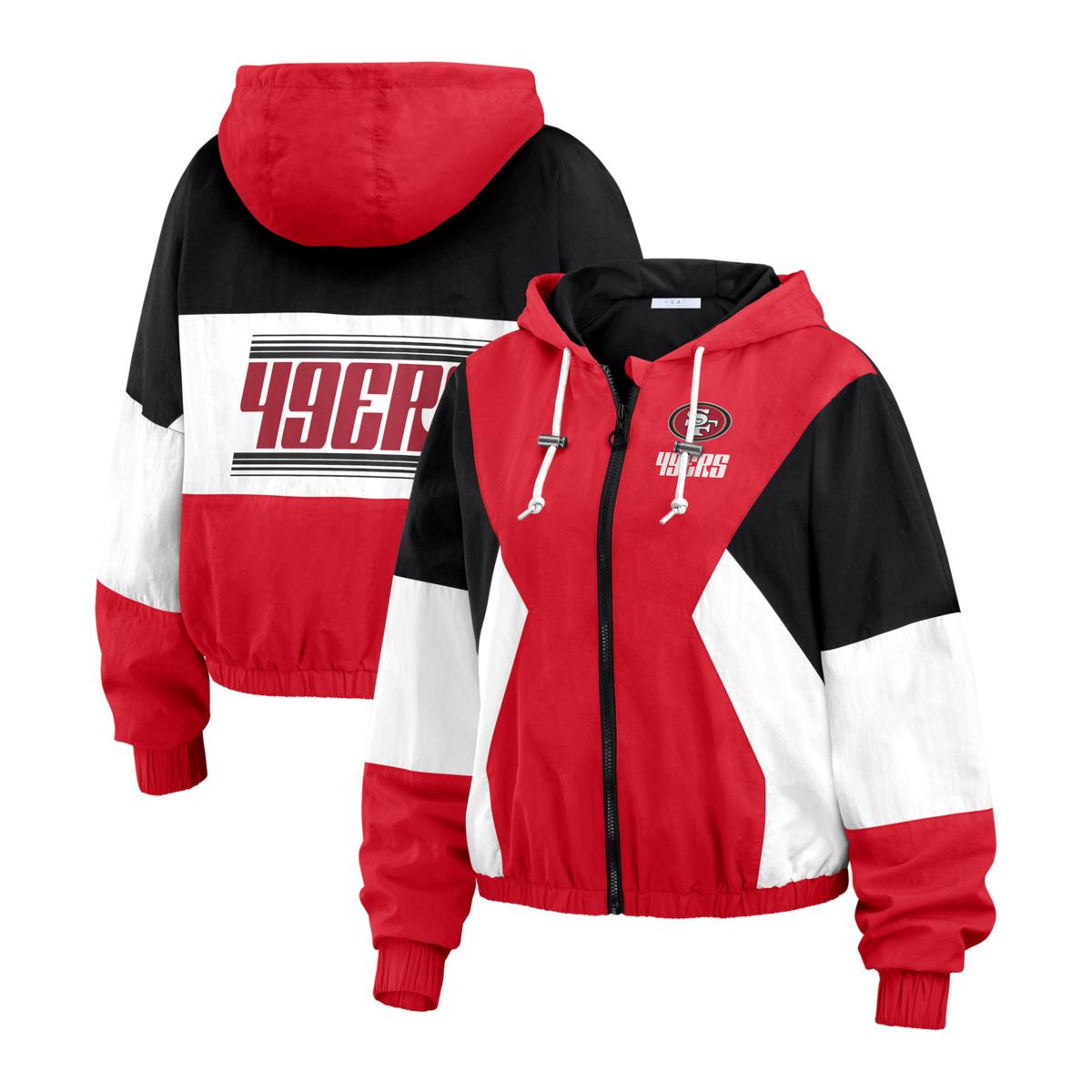 Officially Licensed NFL Wear Color Block Windbreaker Jacket | HSN