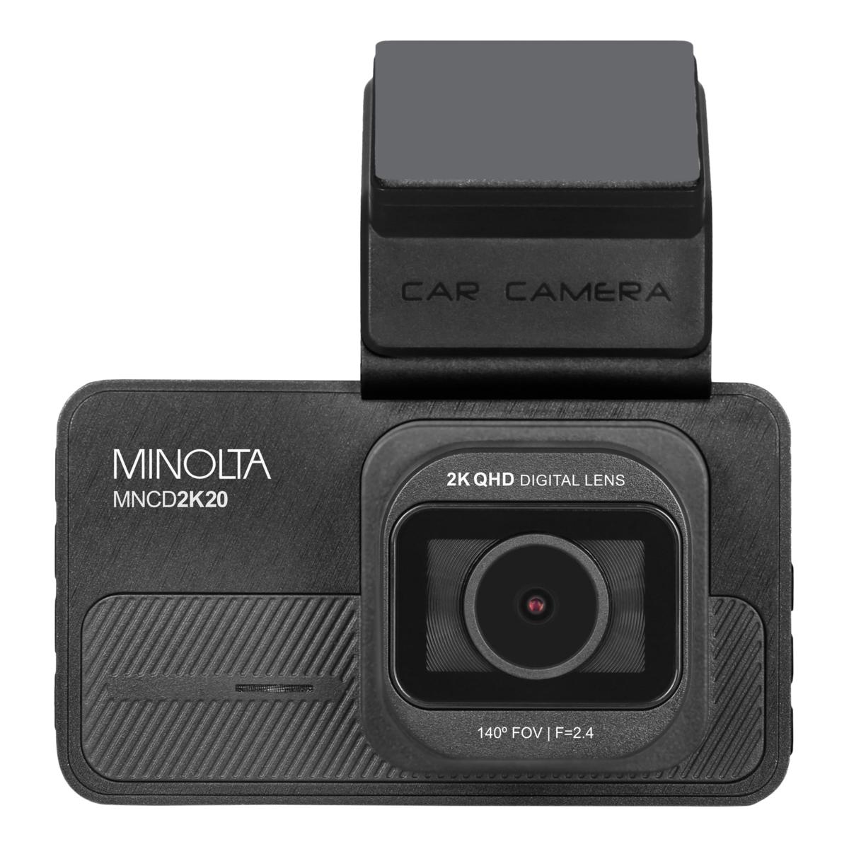 Minolta 3 LCD 2.5K Quad HD Dash Camera with 160 Degree Lens | HSN