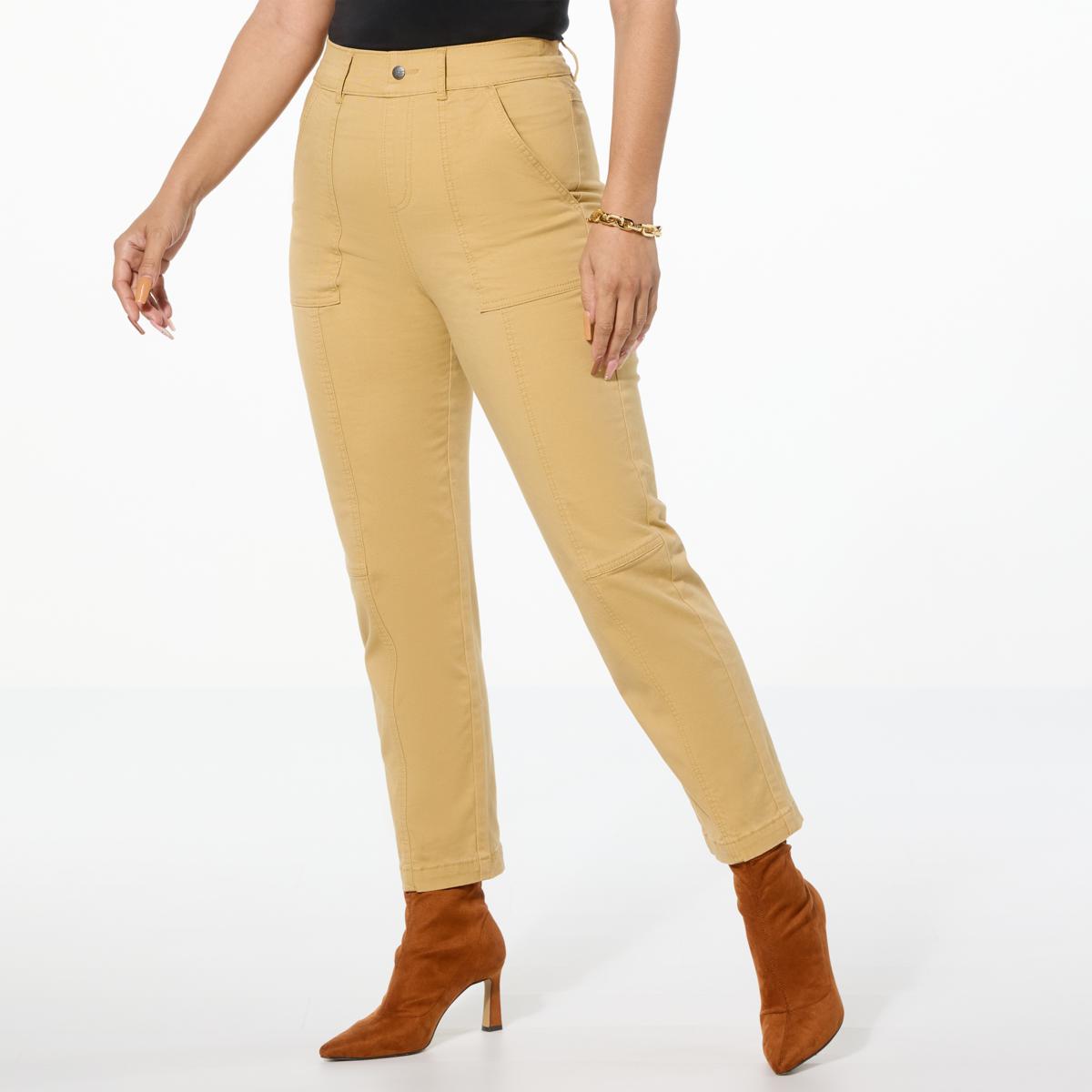 HUE Soft Stretch Utility Pant | HSN