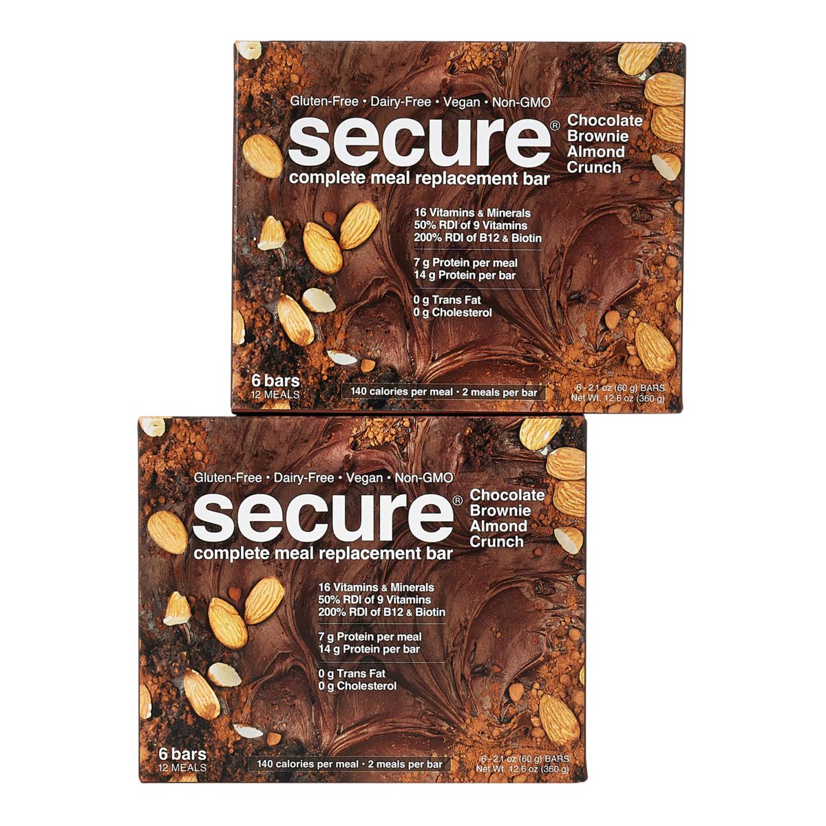 Andrew Lessman Secure Complete Meal Replacement Bars - 12-count | HSN