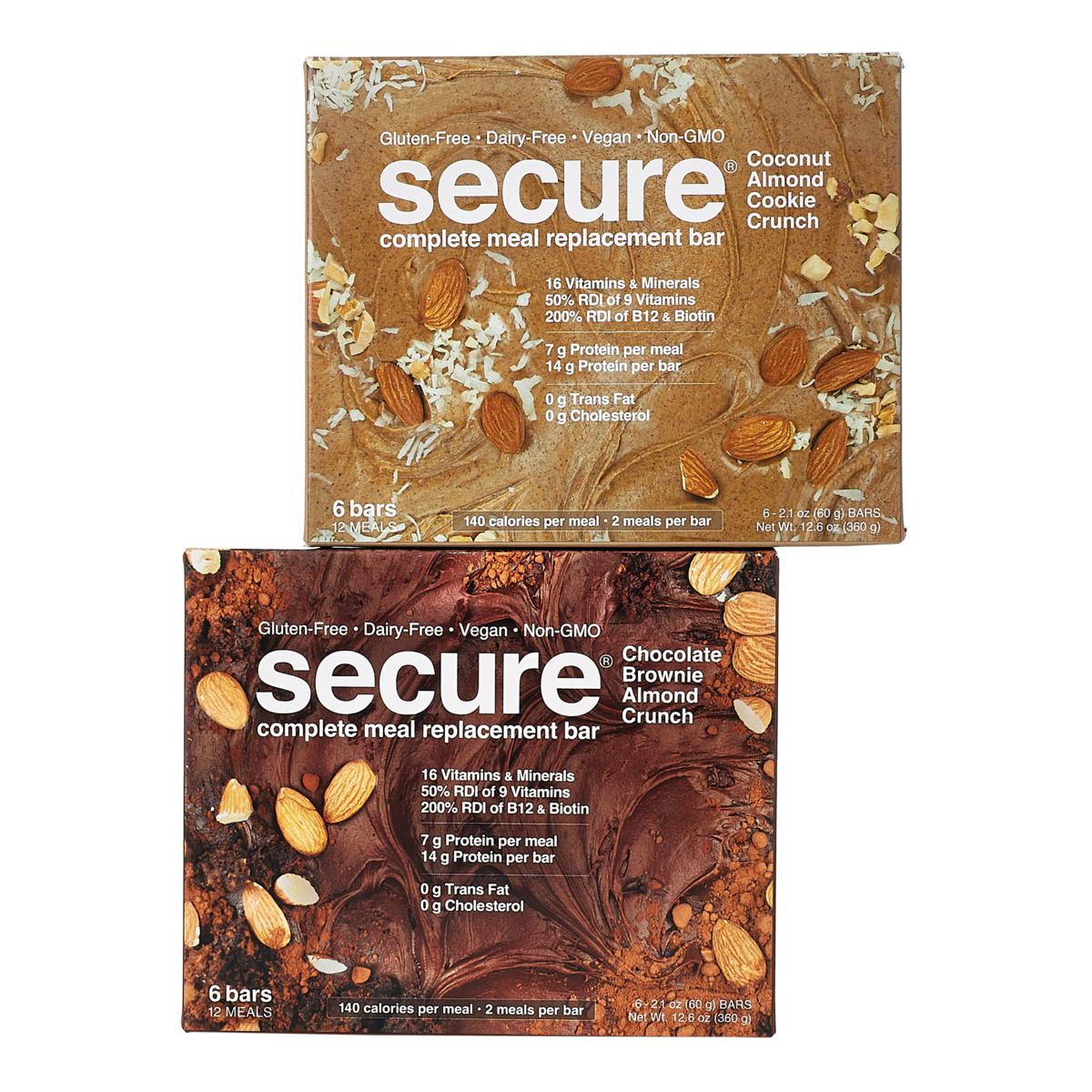 Andrew Lessman Secure Complete Meal Replacement Bars - 12-count | HSN