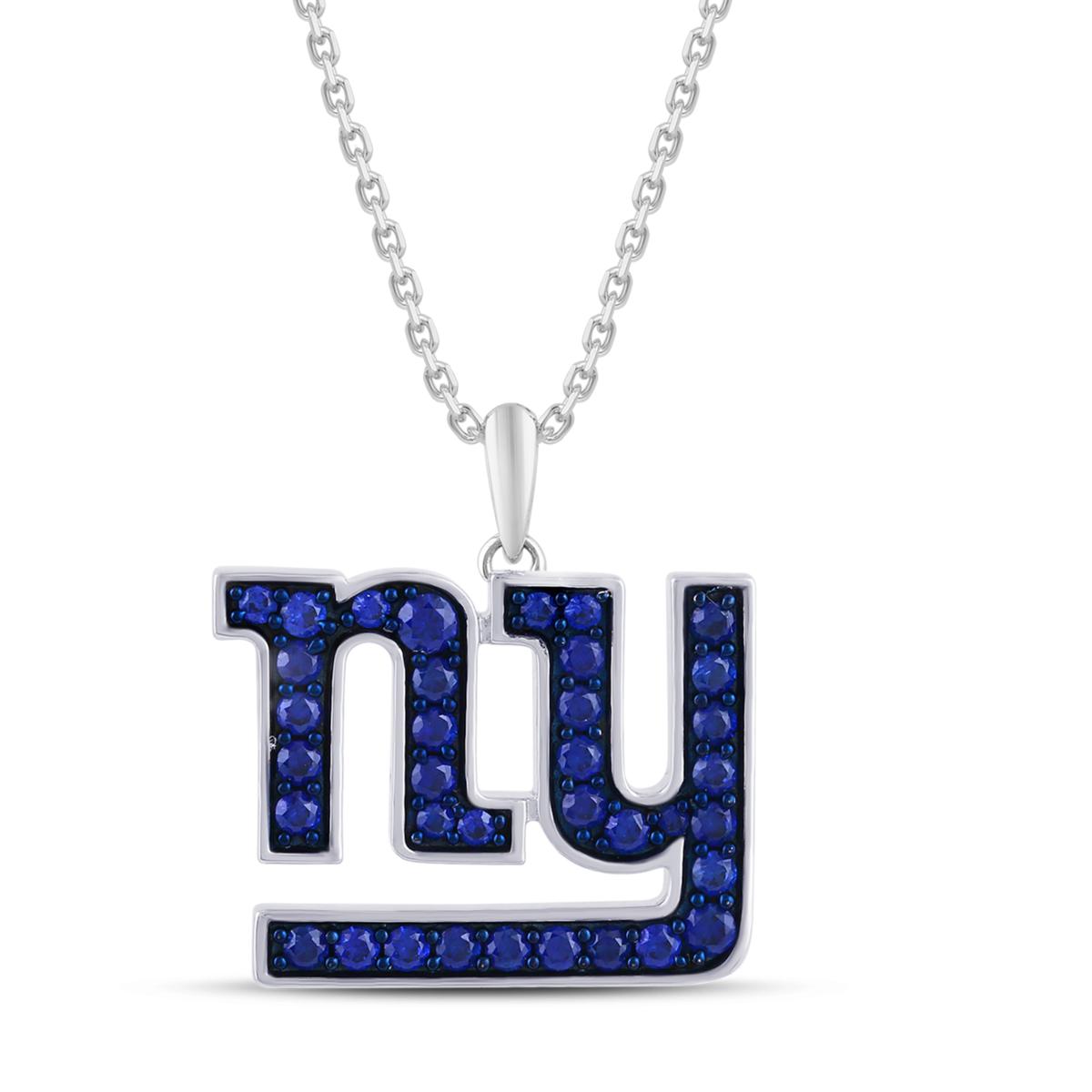Officially Licensed NFL Team Pendant Necklace - Giants - 23374355 | HSN