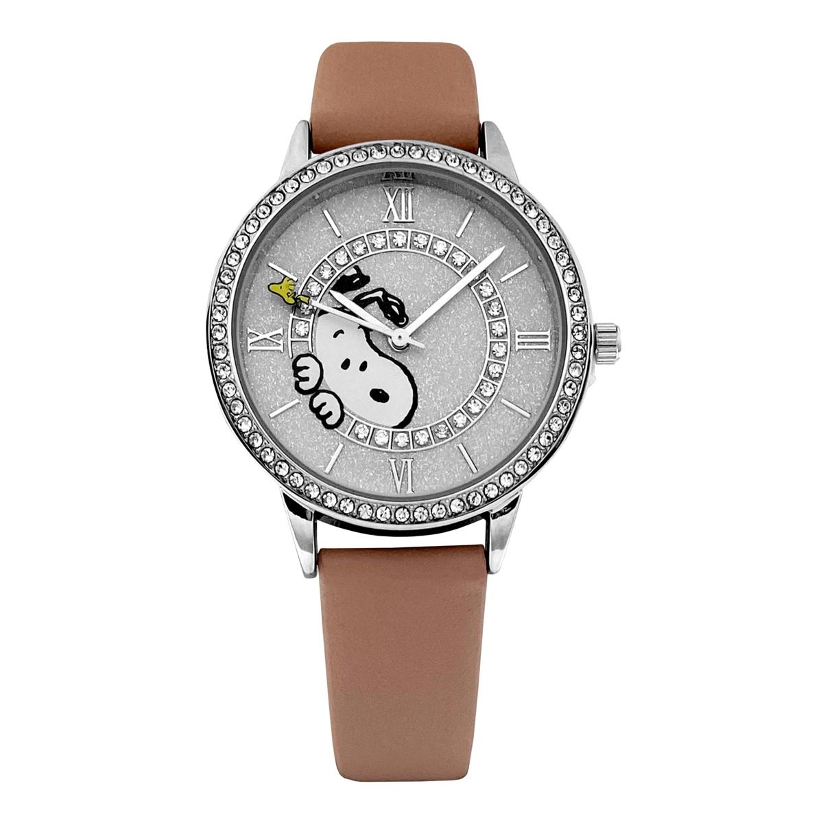 Peanuts Special Edition Snoopy Glitter Dial Watch - 23377776 | HSN