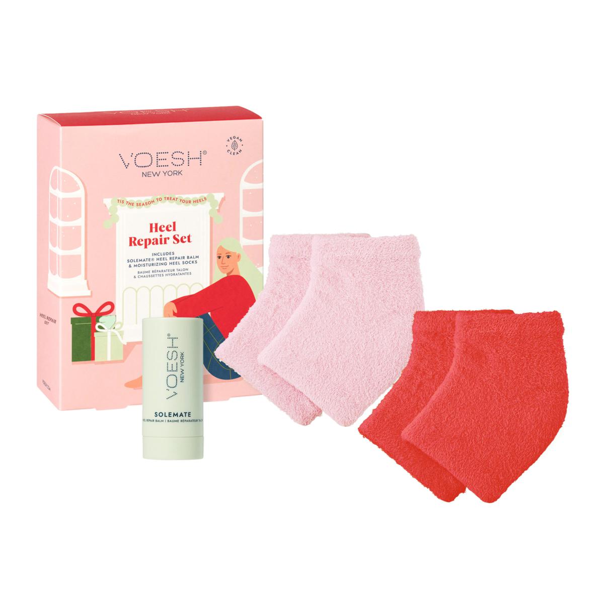 Voesh Heel Trio with Heel Balm & Heel Socks | HSN