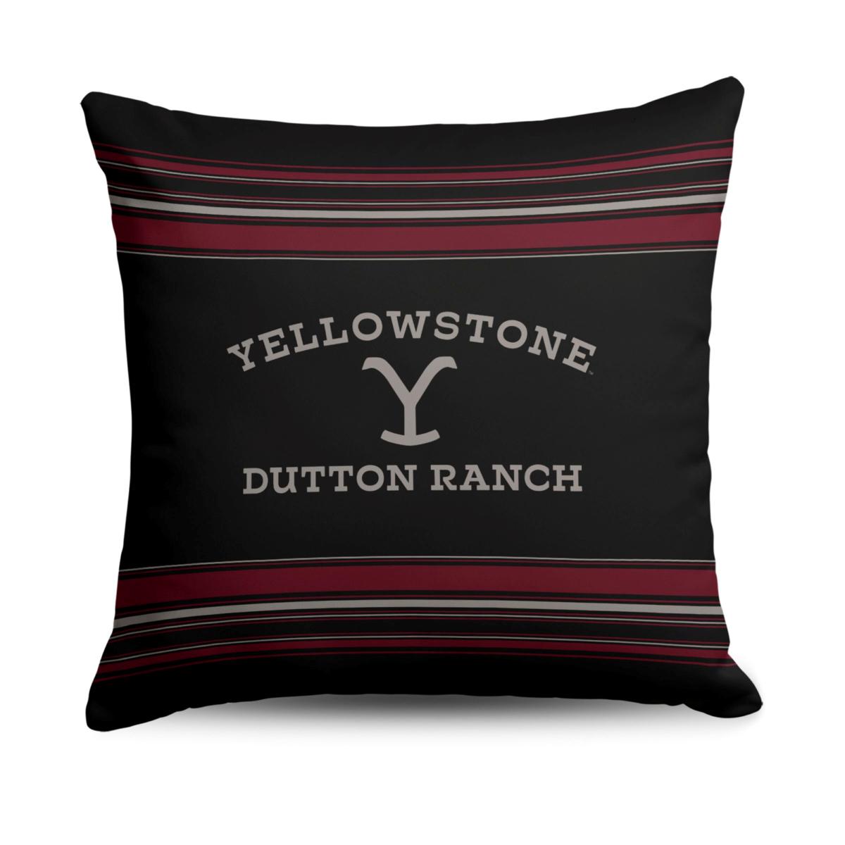 Northwest 22" x 22" Yellowstone Dutton Ranch Reversible Pillow | HSN