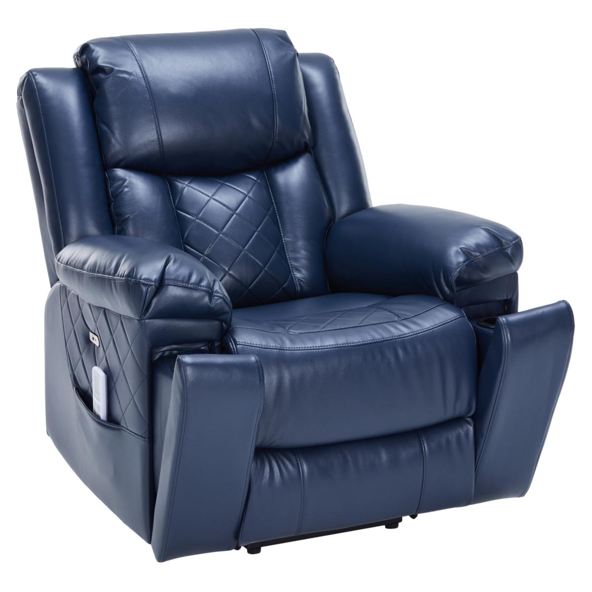 Lifesmart Power Lift Chair Recliner with Massage & Heat | HSN