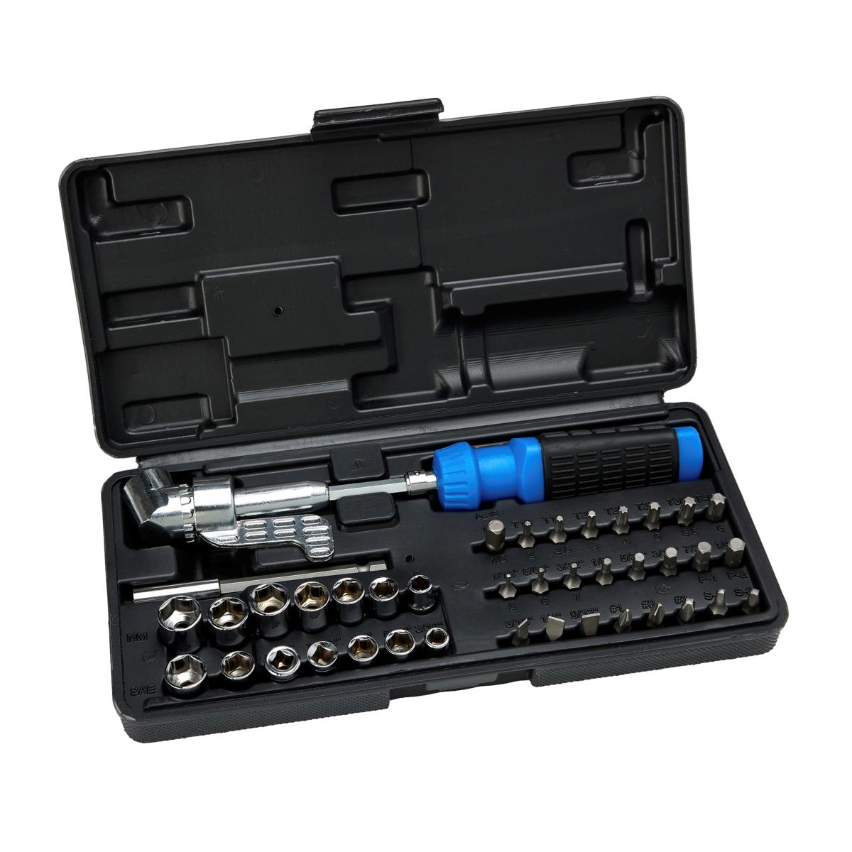 Bell + Howell 42-piece Angle Screwdriver with Magnet and Case | HSN