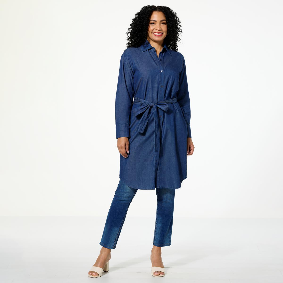 WynneLayers Chambray Duster | HSN