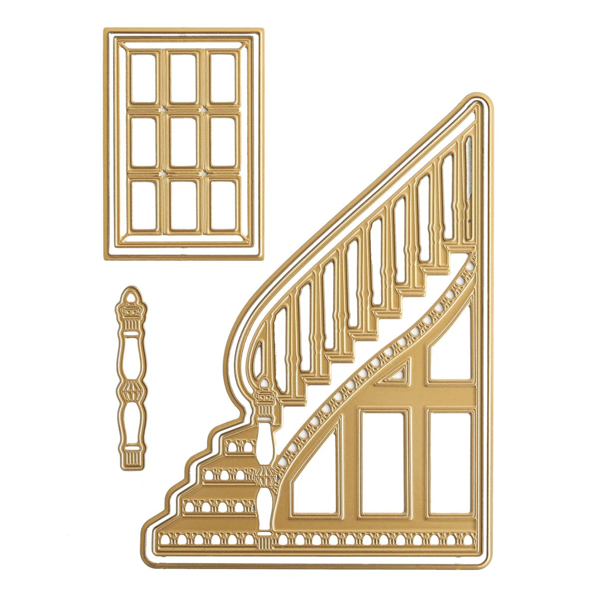 Anna Griffin® 3D Garland Grand Staircase Die Set | HSN