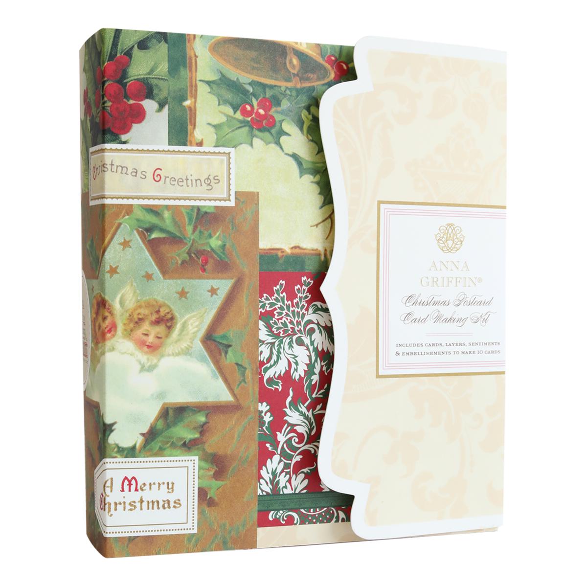 Anna Griffin® Christmas Post Card Kit - Set of 10 | HSN