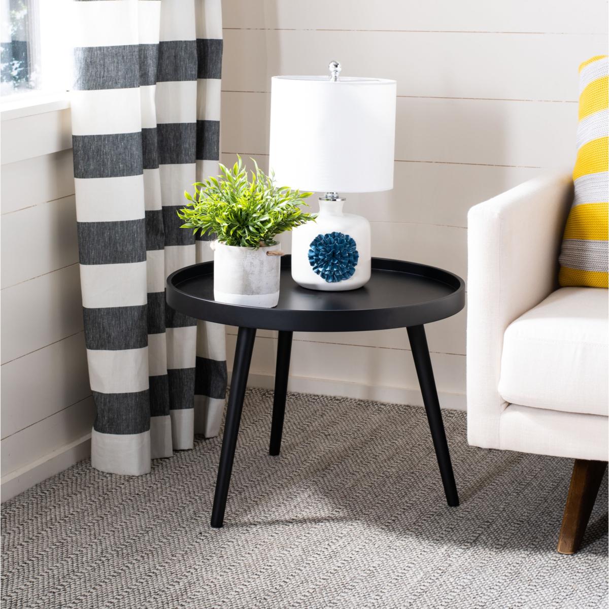 Safavieh Fritz Round Tray Side Table - 9469840 | HSN