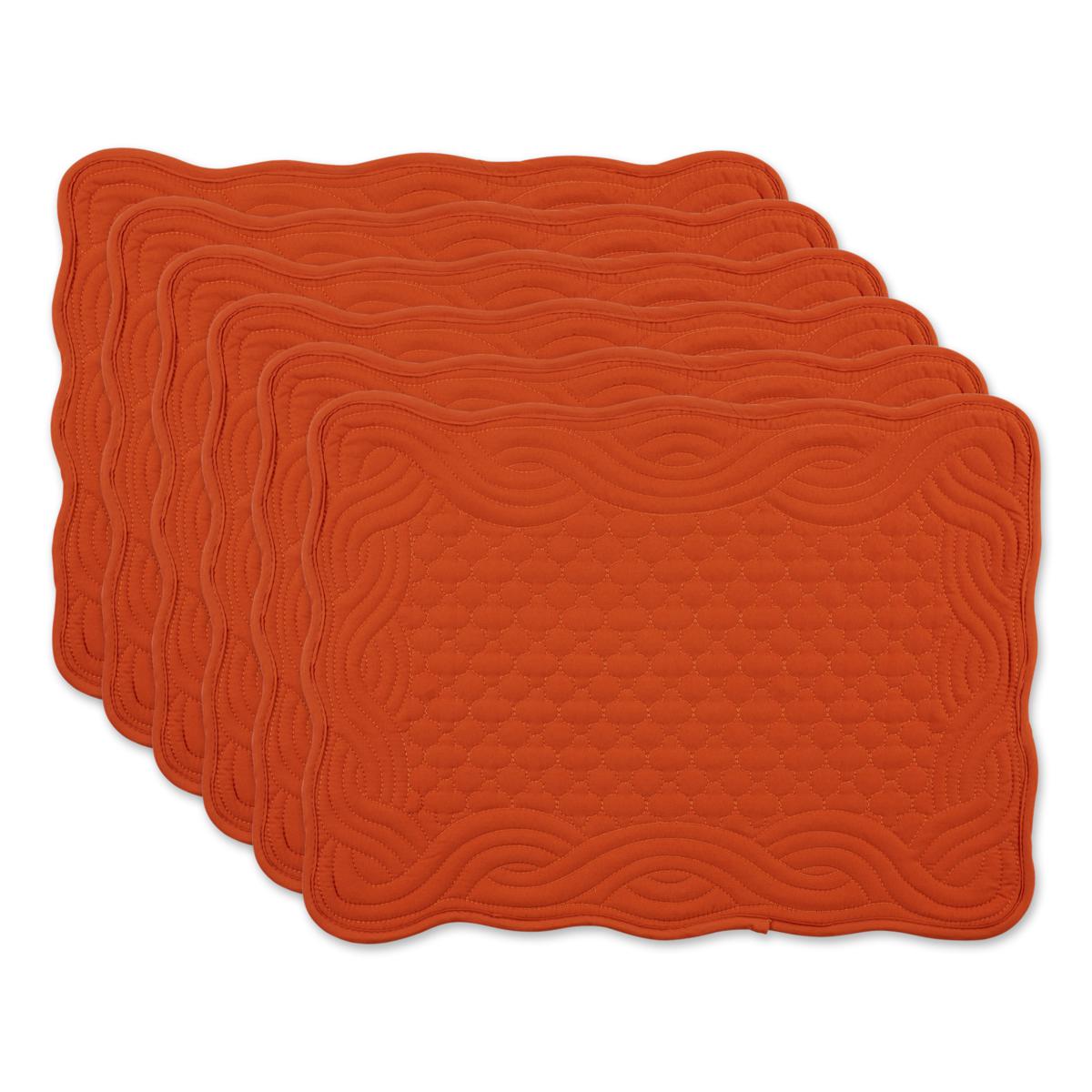 Design Imports Quilted Farmhouse Placemat 6-pack | HSN