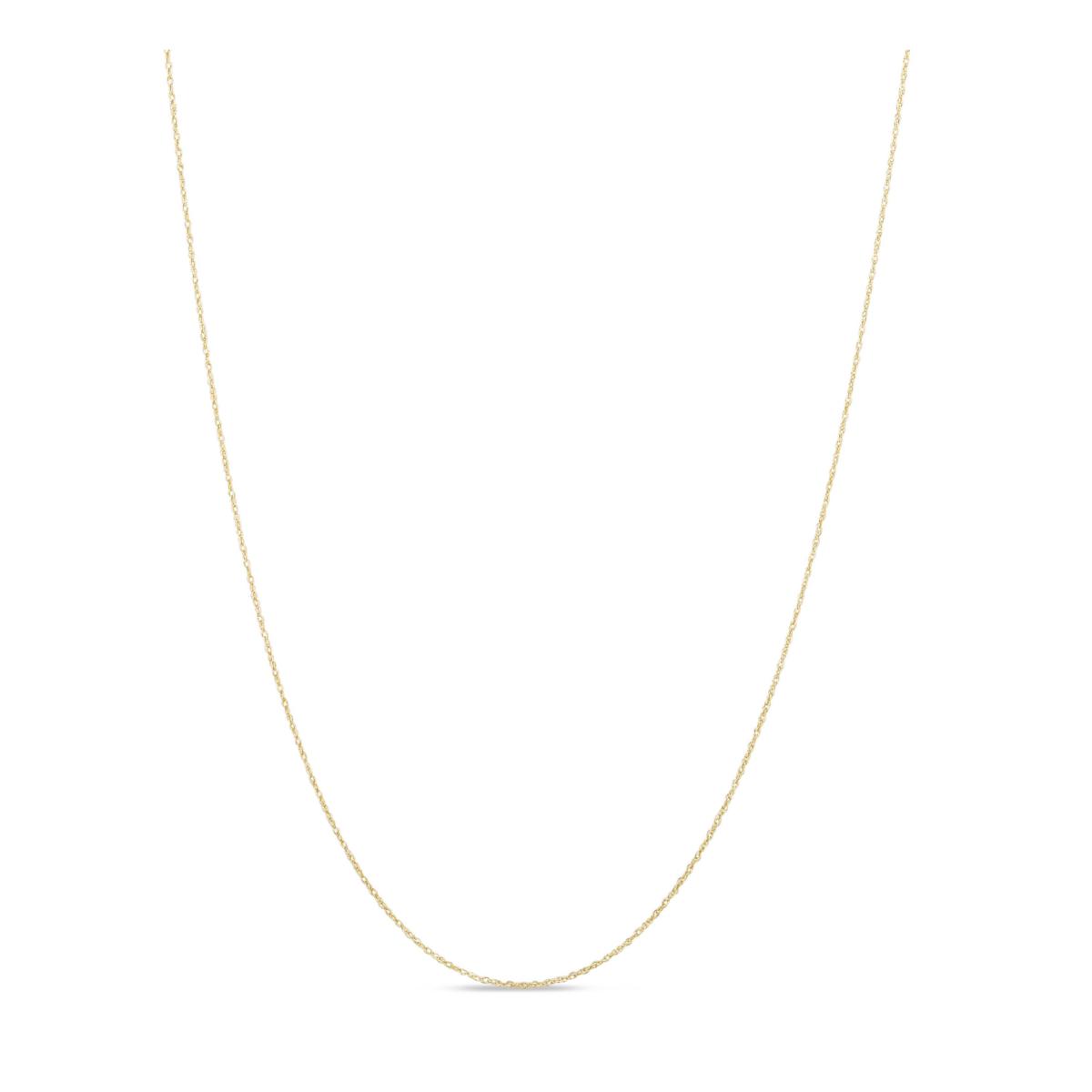 14K Yellow Gold Carded Rope Chain Necklace | HSN