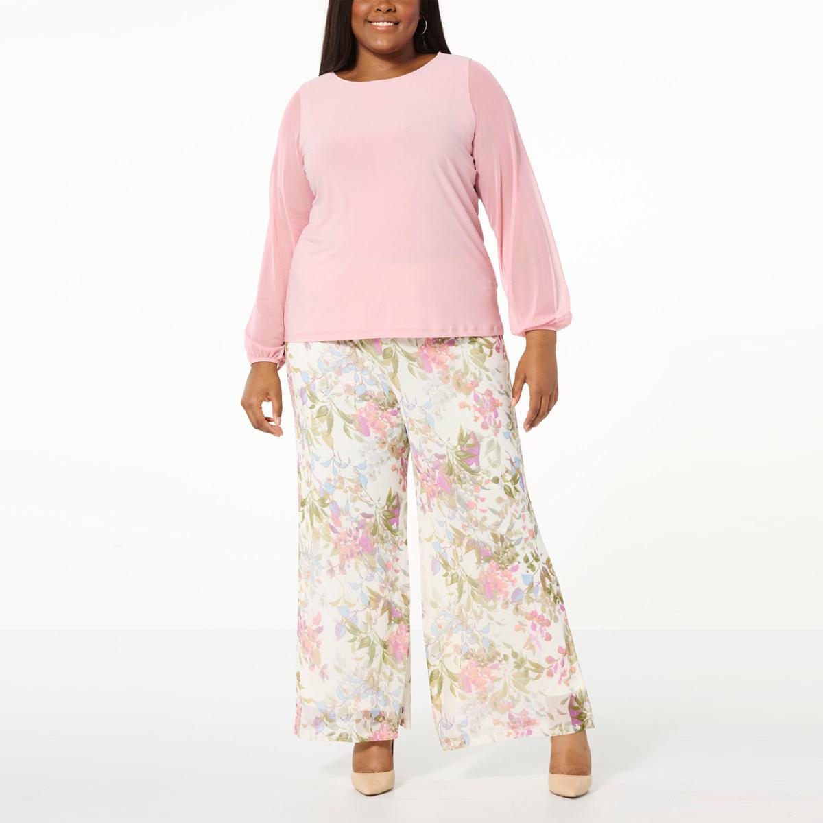 Antthony 2-piece Mesh Knit Pant Set - 20663584 | HSN