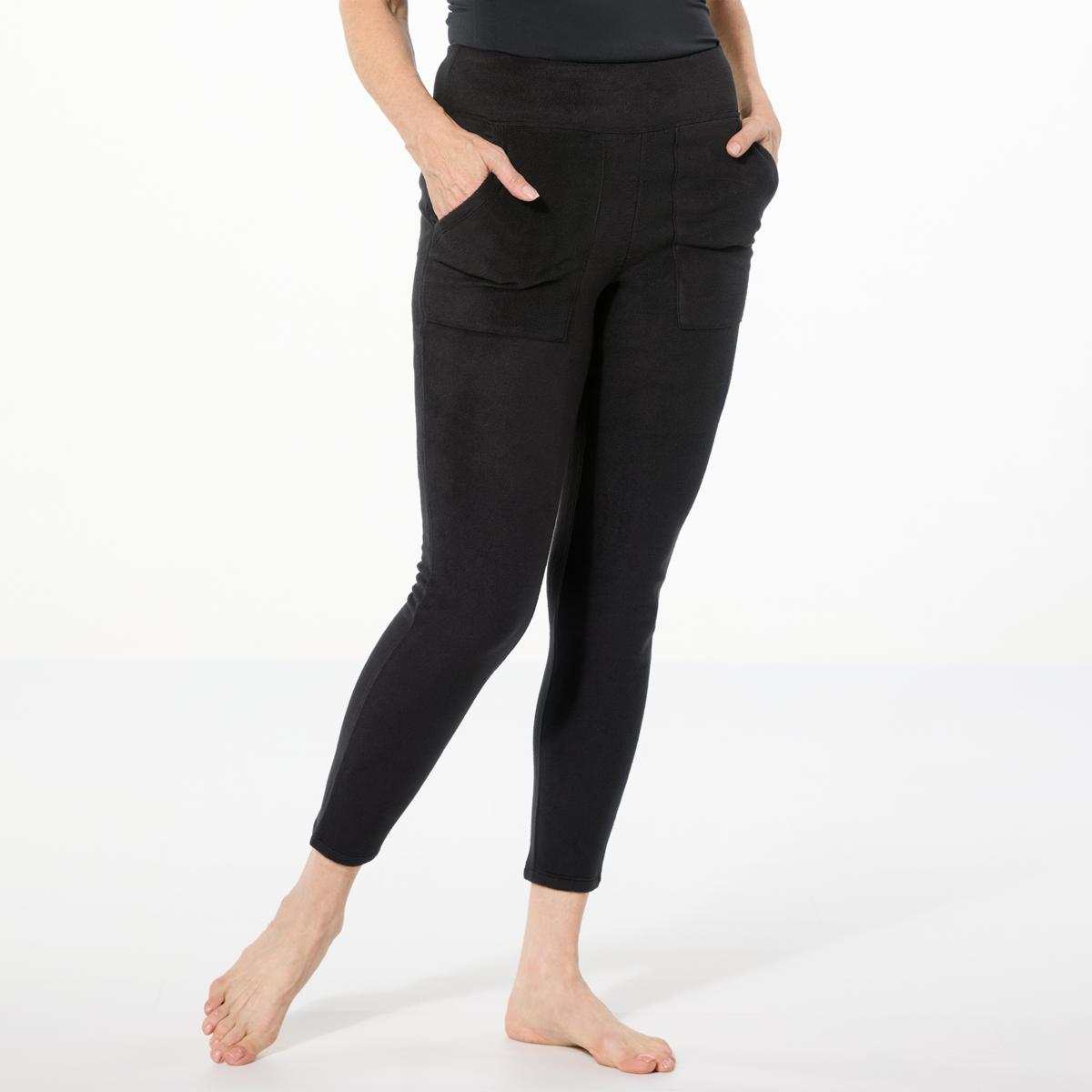 "As Is" Comfort Code Pull-On Stretch Fleece Legging - 23277188 | HSN