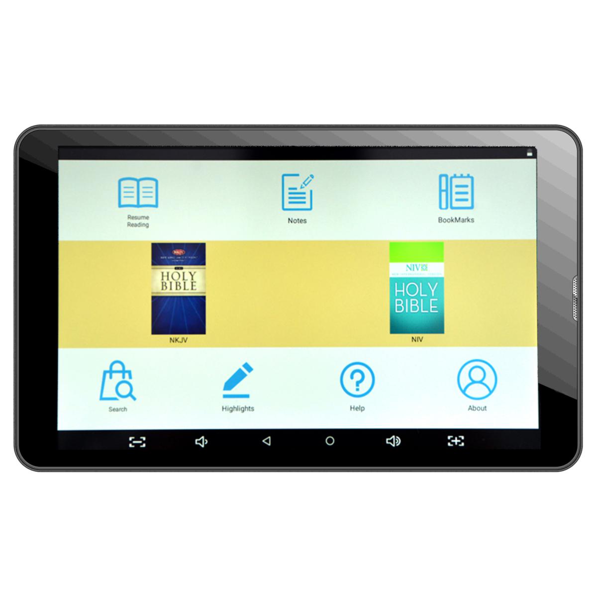 Azpen e-Bible Tablet Bundle w/Case, Ear Buds, & Gift Box | HSN