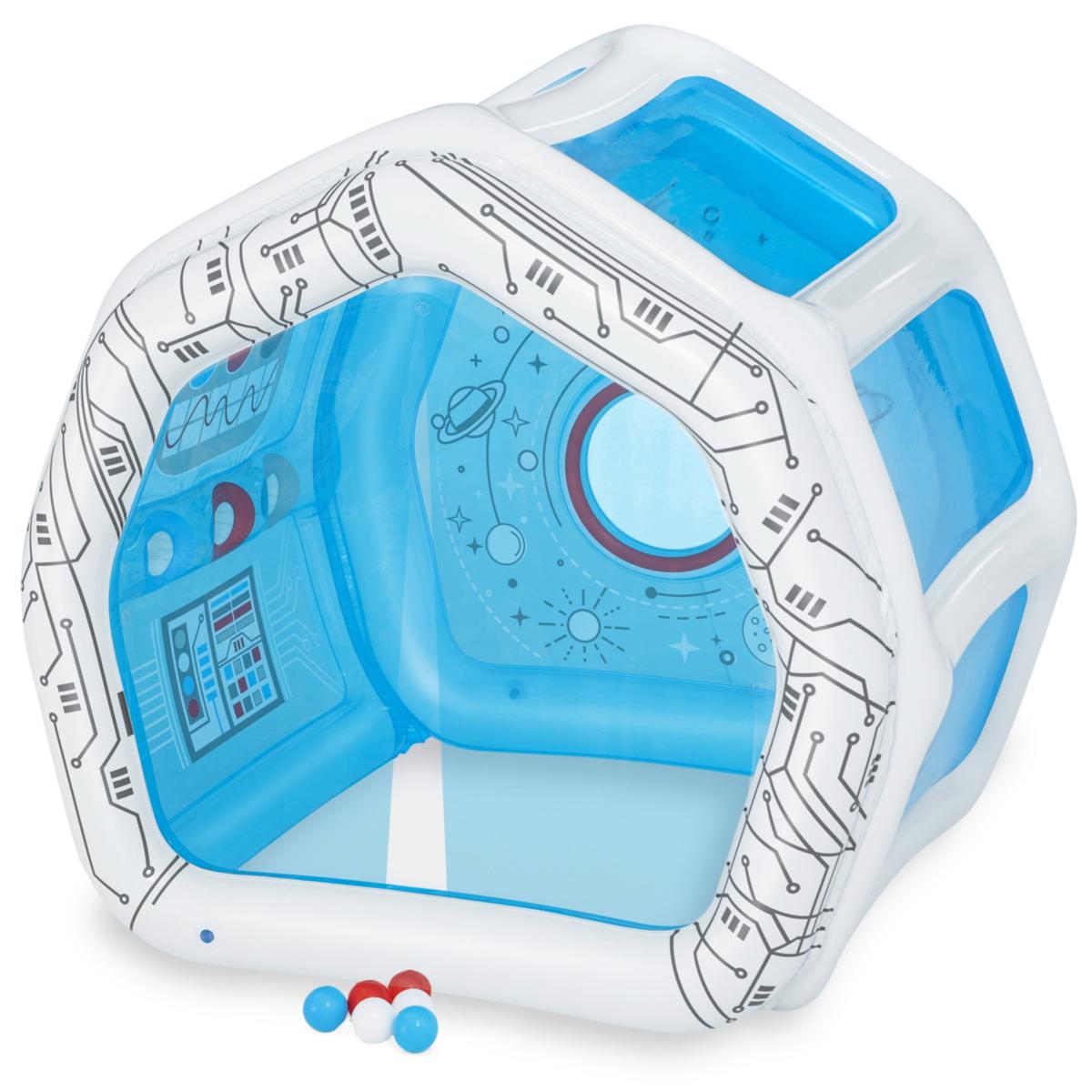 Bestway Space Station Exploration Kids Inflatable Playhouse - 23254666 ...