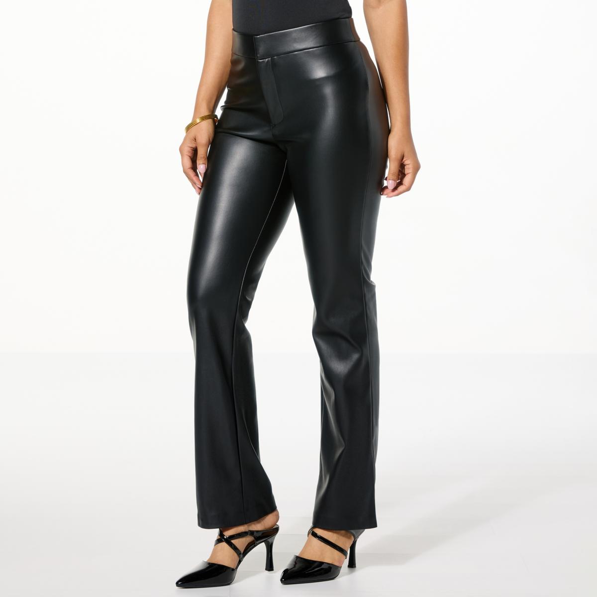 ColleenLopezStchFauxLeatherPan - 23070421 | HSN