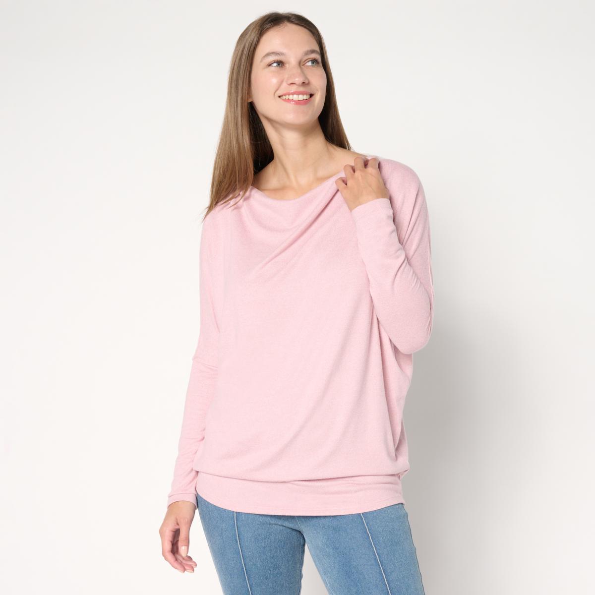 Comfort Code So Soft Sweater Knit Draped Tunic | HSN