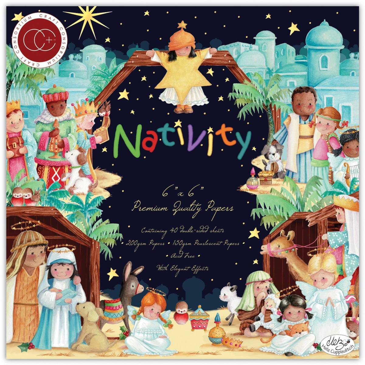 Craft Consortium Nativity 6x6 Paper Pad - 20309628 | HSN