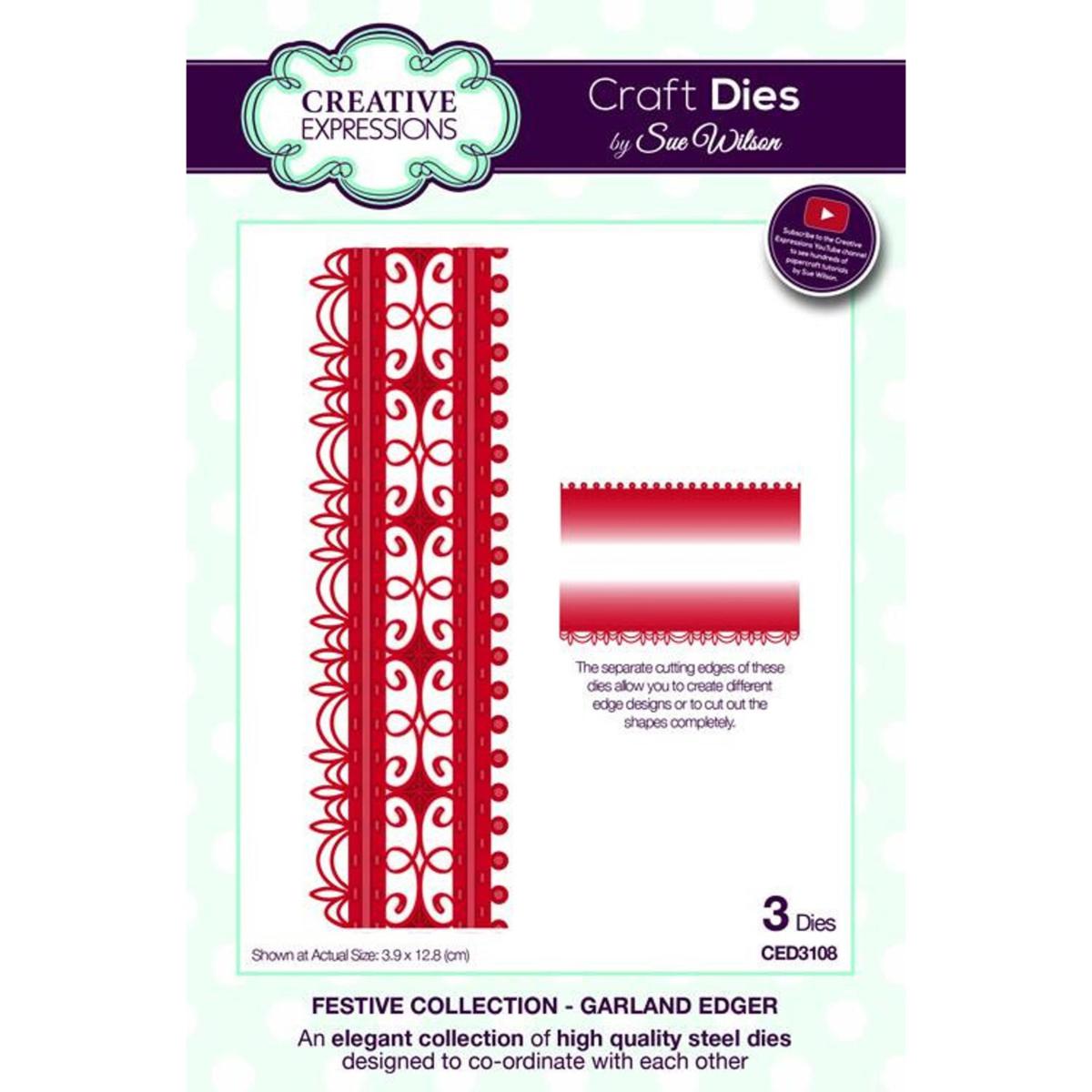 Creative Expressions Festive Collection Garland Edger - 20419970 | HSN