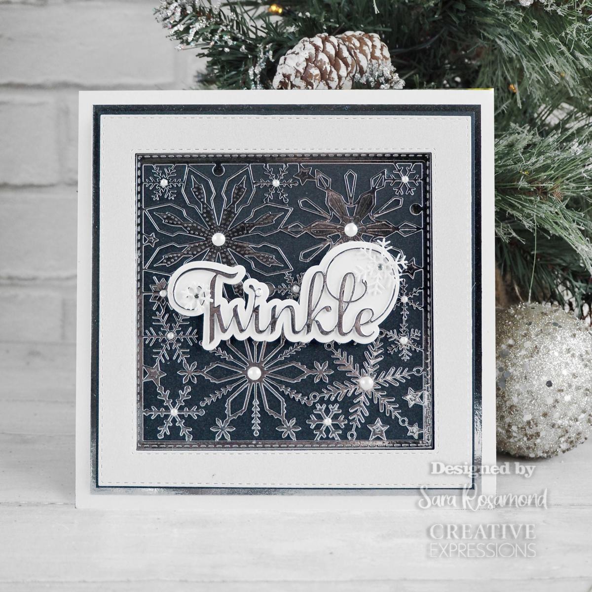 Creative Expressions Sue Wilson Festive Twinkle Craft Die - 20642473 | HSN