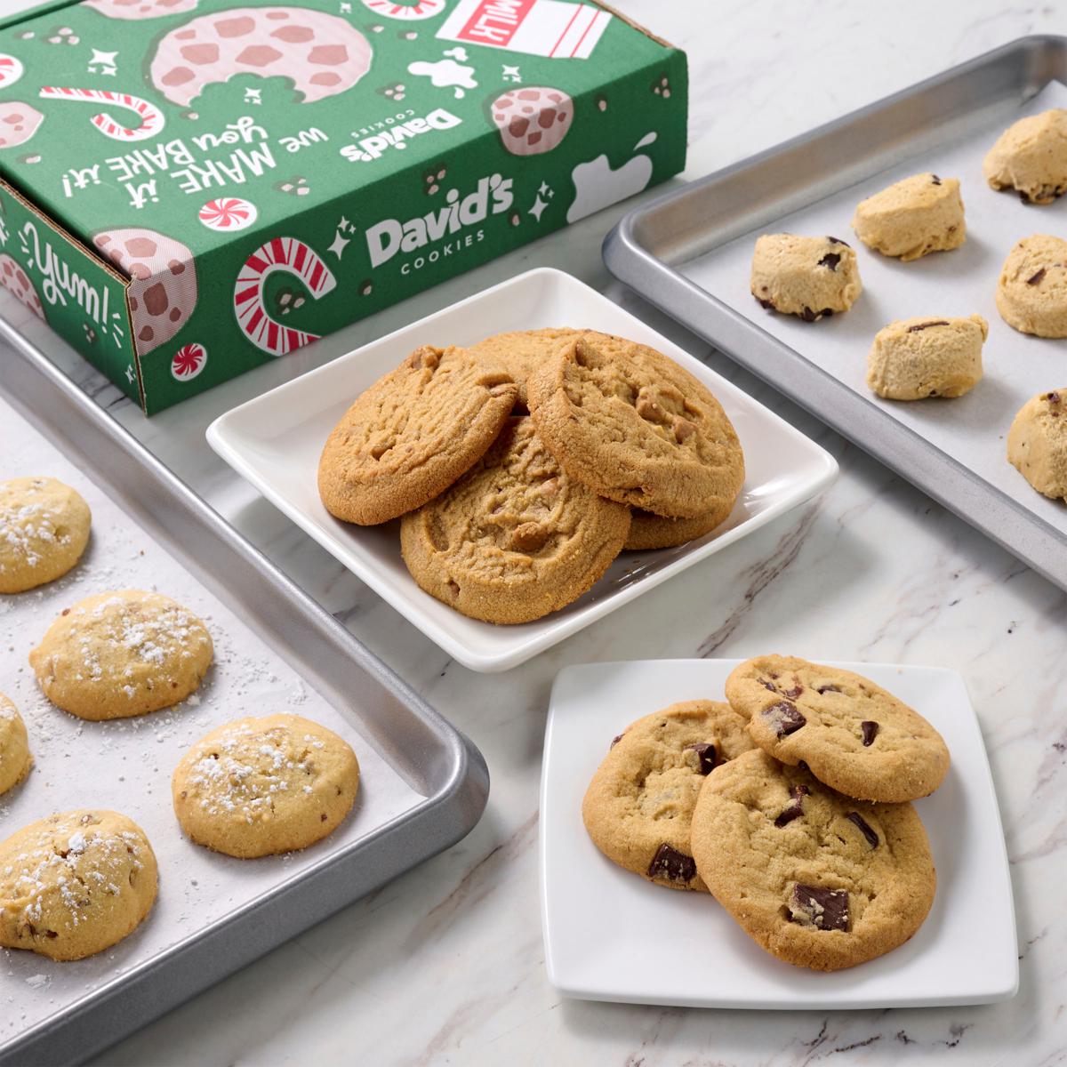 David's Cookies 118-Piece Peanut Butter Dough Combo - Ships 12/15 | HSN