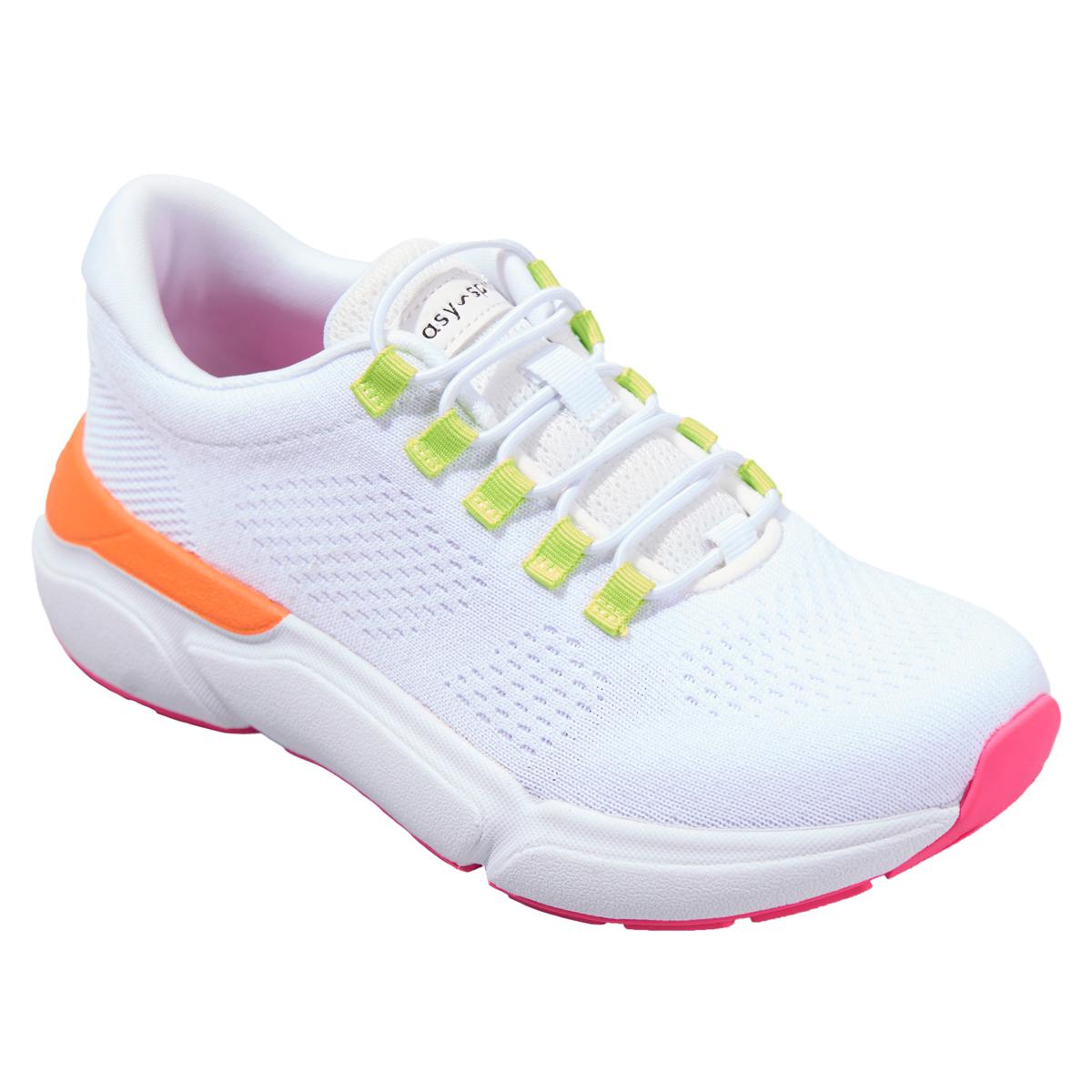 (HSN) easy spirit x Denise Austin Leela Walking Sneaker – TVShoppingQueens
